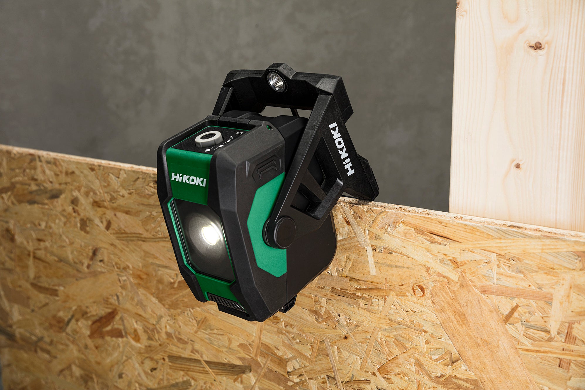 HiKOKI UB18DBW4Z 18V Cordless 360° Site Light (IP54) - 2000/350lm - Bo ...